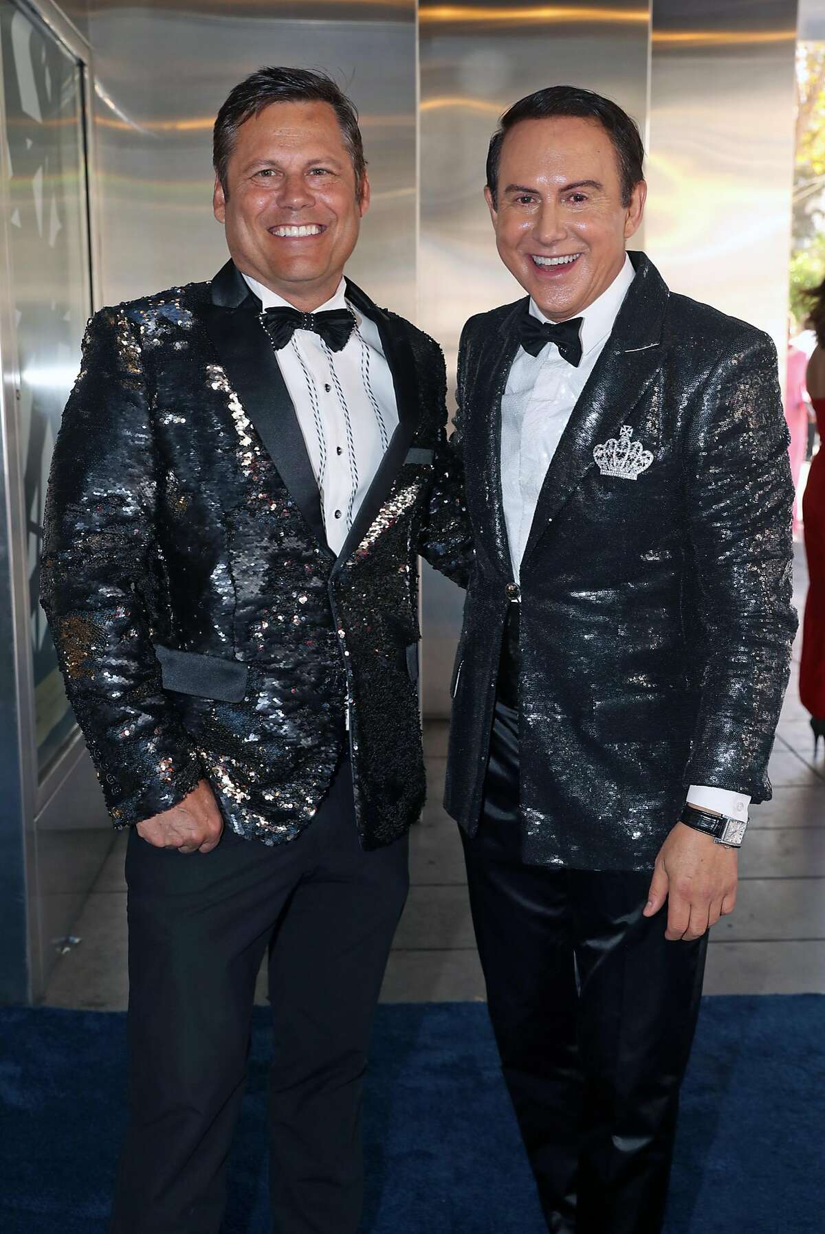 Metallics, black and color pops at 106th Symphony opening