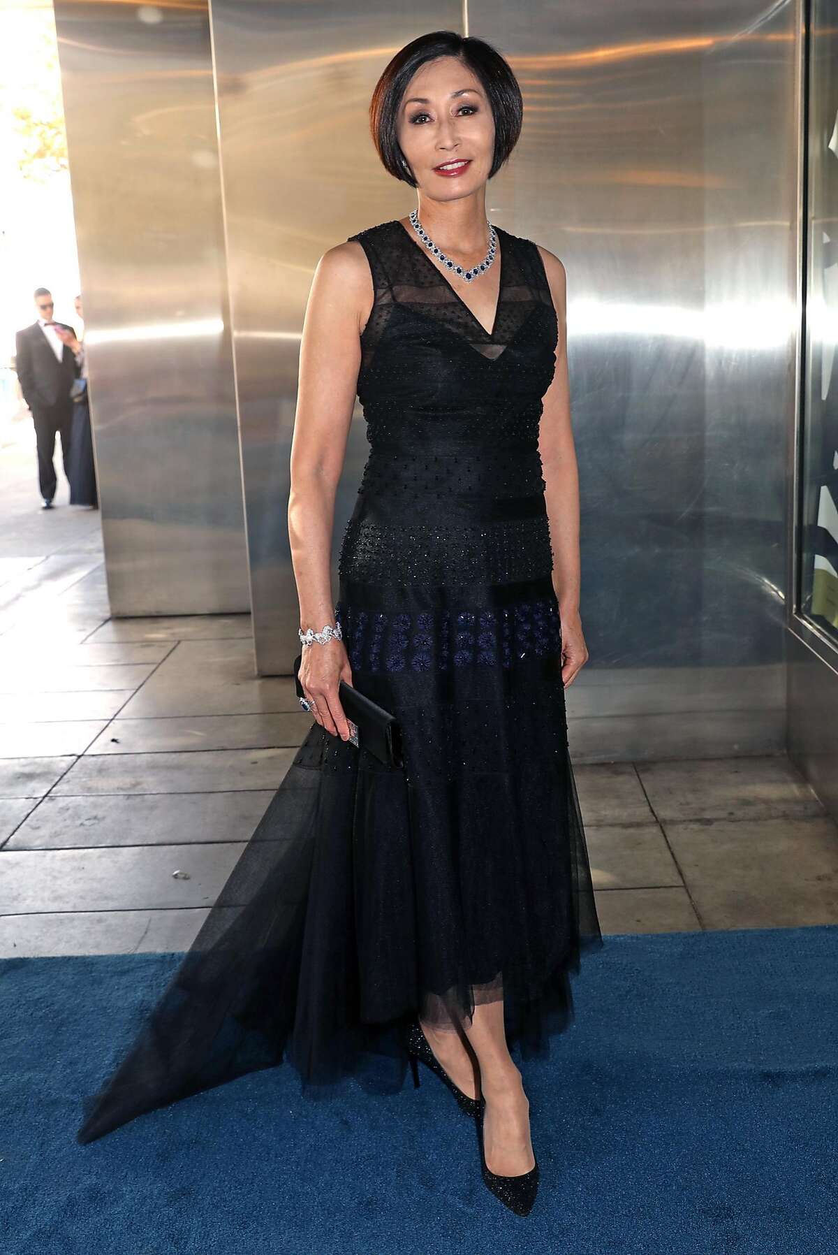 Metallics, black and color pops at 106th Symphony opening