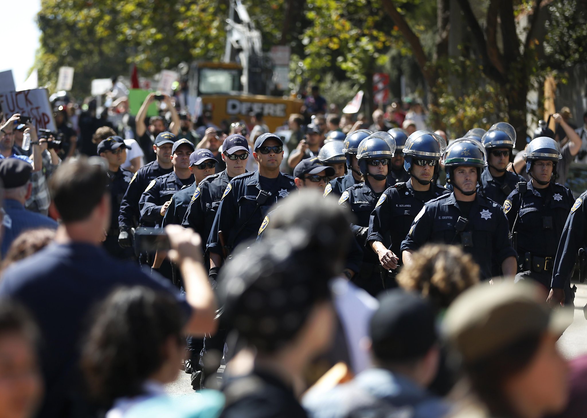 How much did it cost SF cops to chase Patriot Prayer demonstrators? A lot