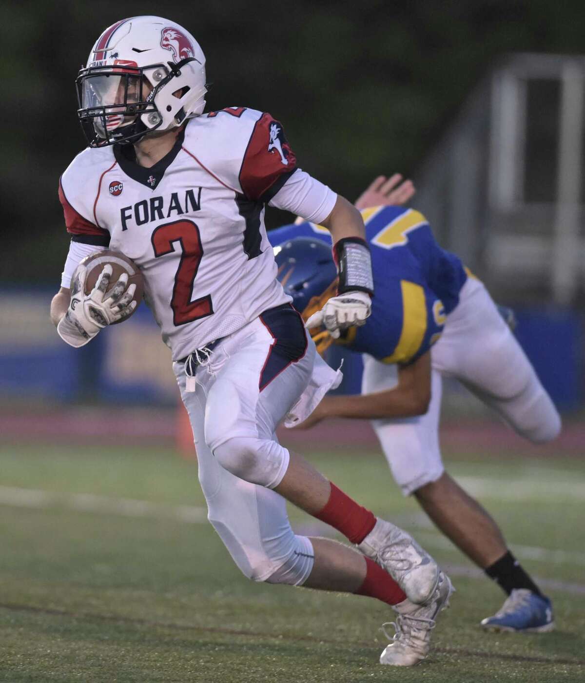 Foran runs over Brookfield