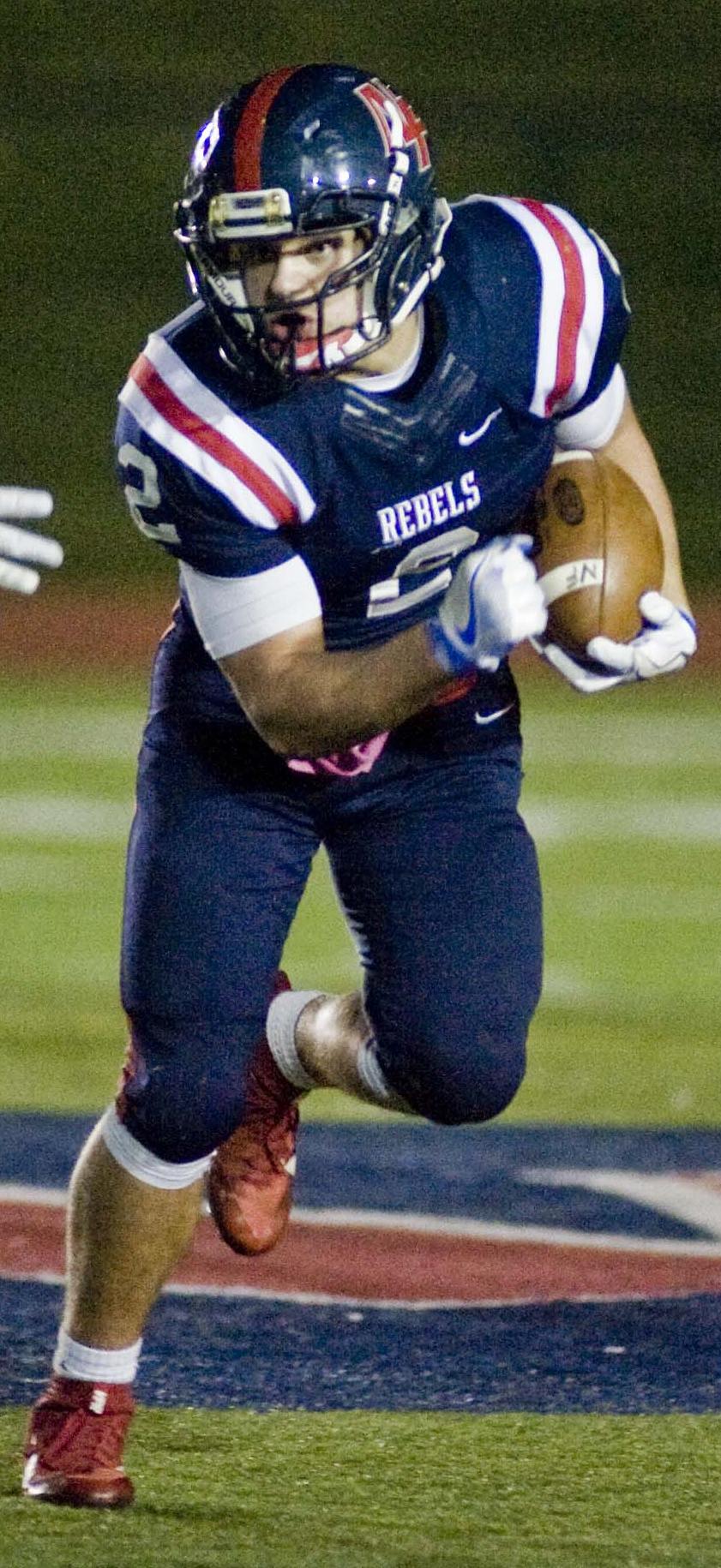 HIGH SCHOOL ROUNDUP: Buffington leads Rebels past Branford