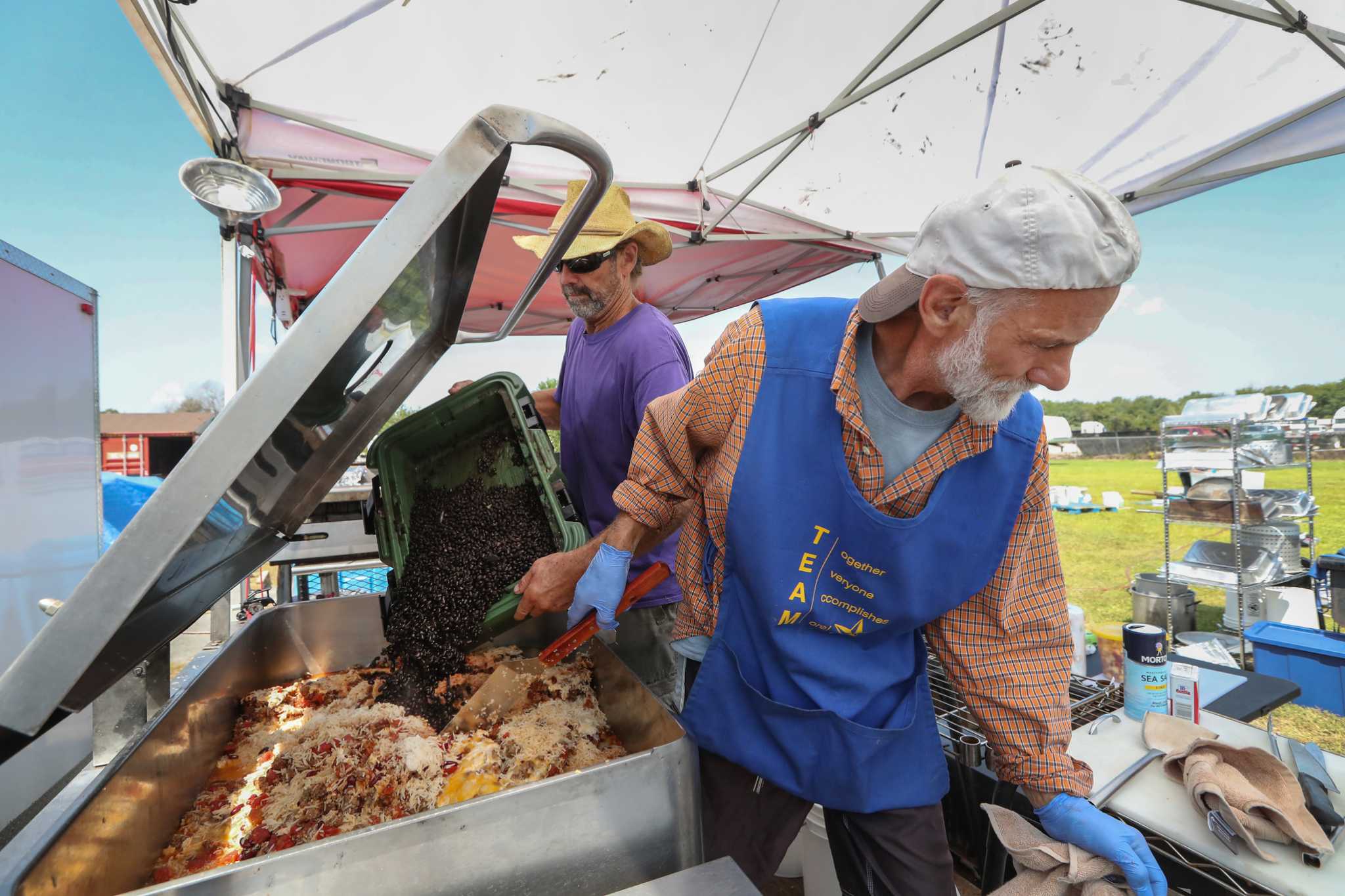 Improbable Commune: Hippies, Cajuns, preachers join forces for Harvey ...