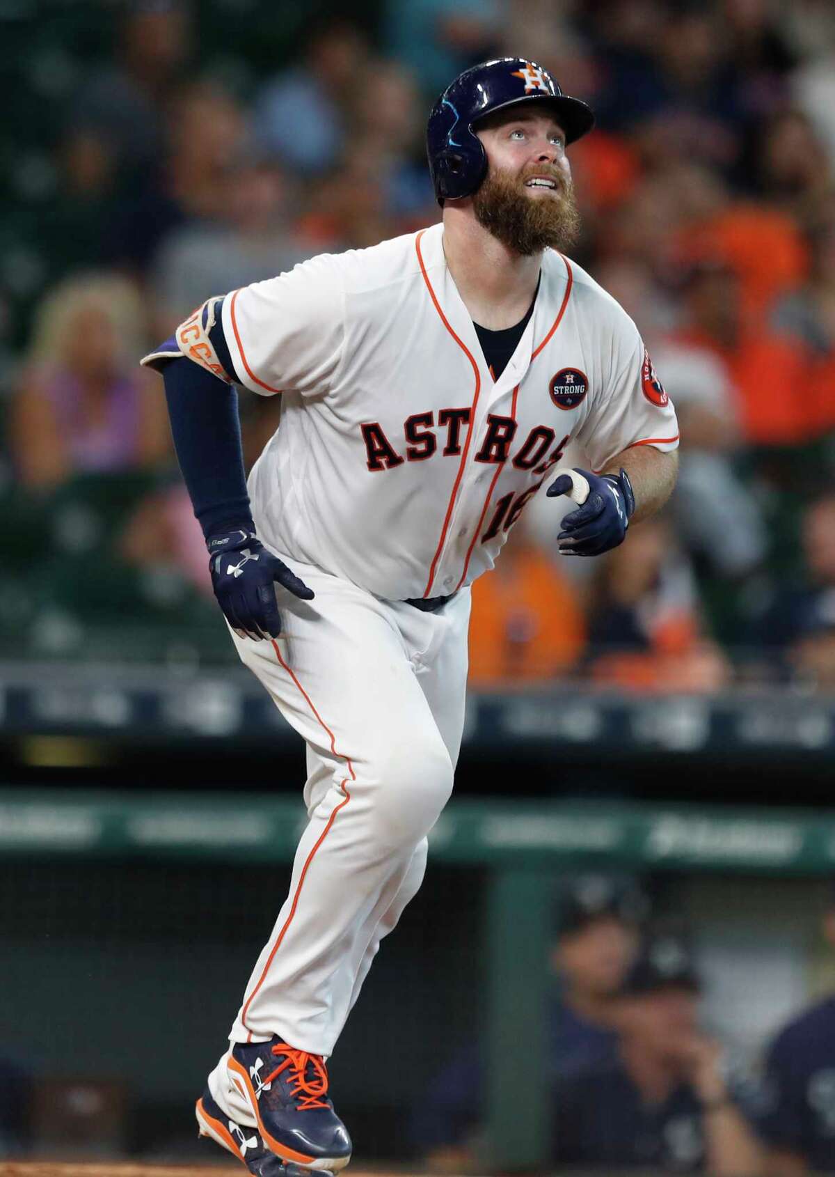 Astros rookie Derek Fisher has big game but stays staid