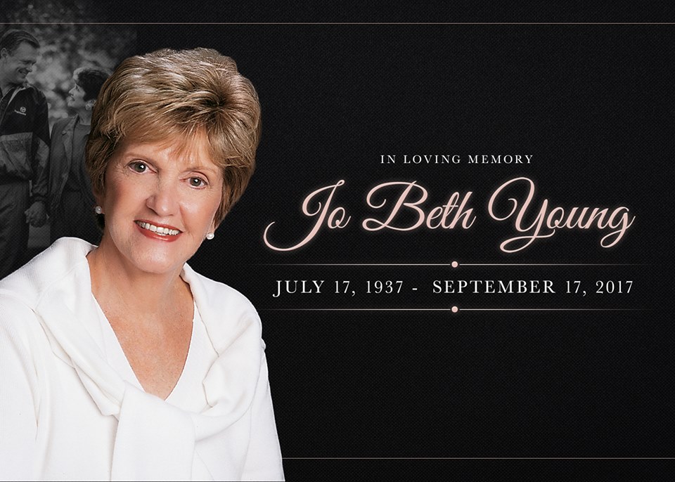 Jo Beth Young, wife of Second Baptist pastor Ed Young, dies at 80
