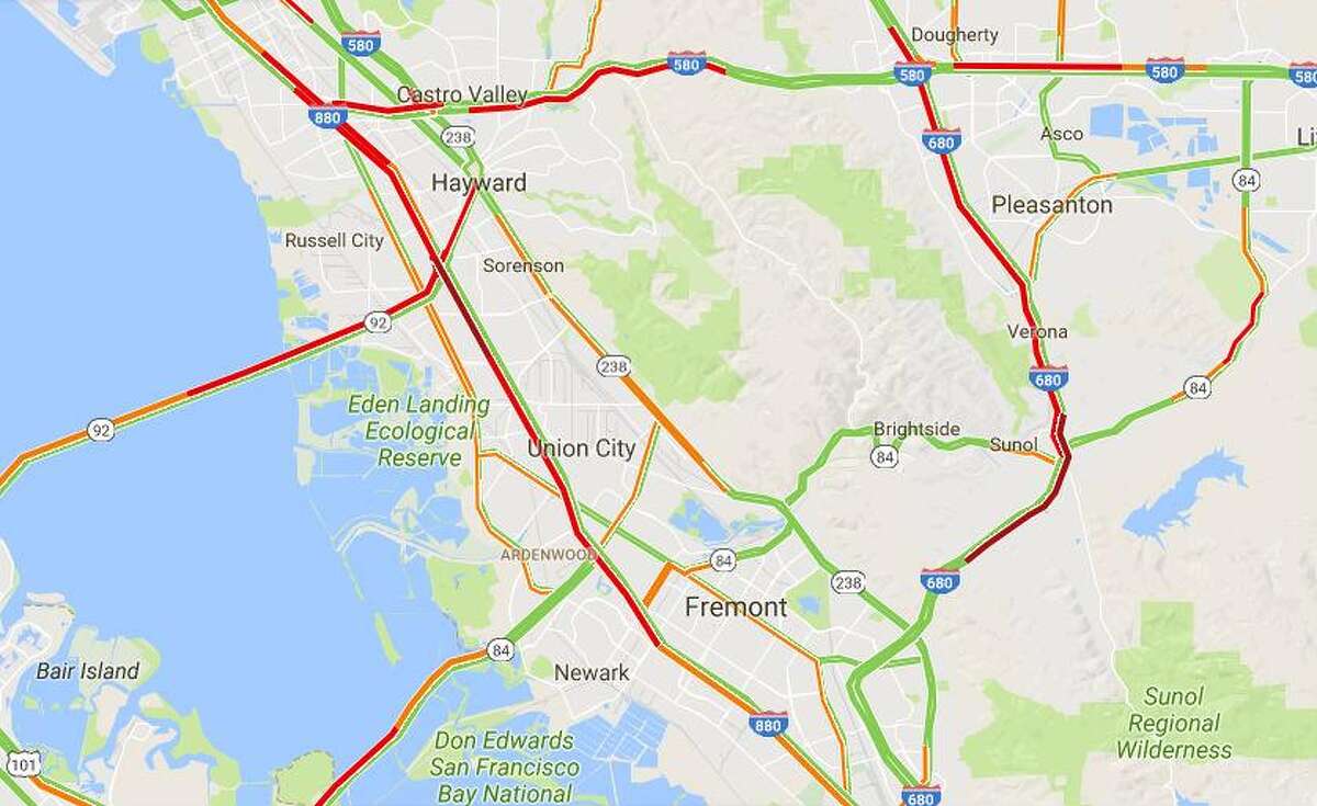 Update: Motorcyclist Dies After Crash On I-680 Near Sunol