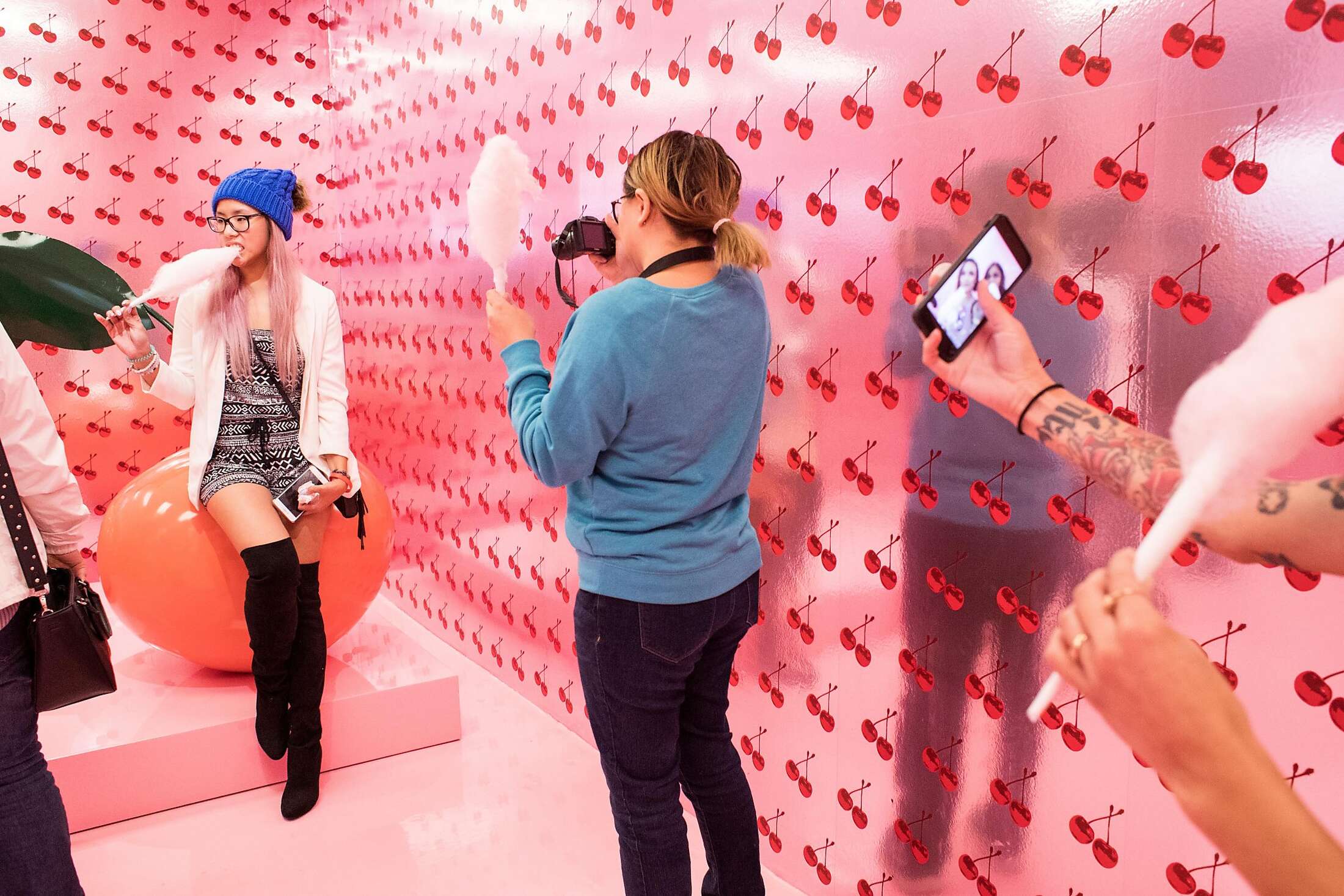 Double scoop of fantasy at Museum of Ice Cream in SF