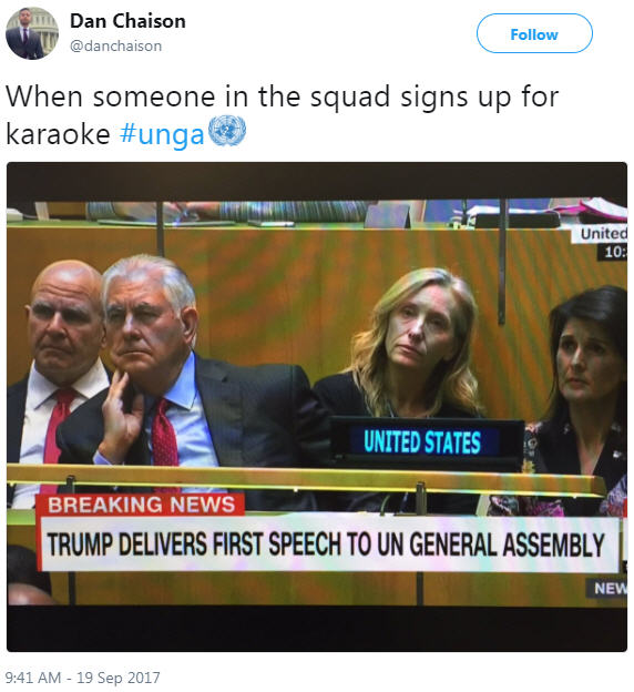 The internet reacts to President Trump's speech during United Nations ...