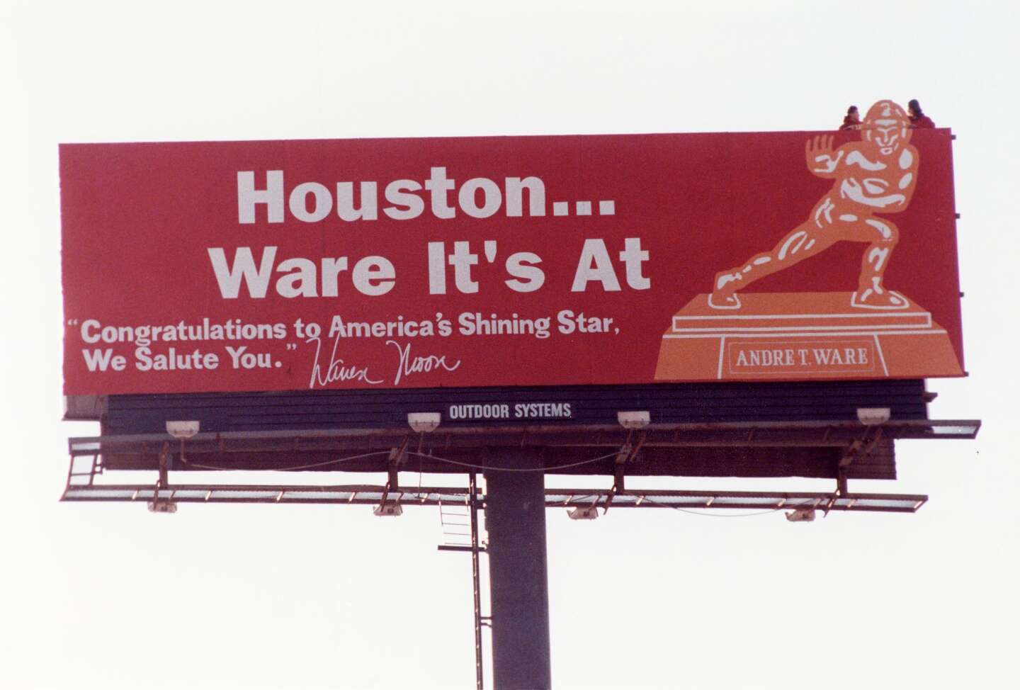 Who remembers these Houston billboards from the '70s, '80s and '90s?