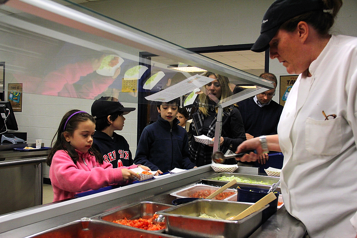 Chefs Do Lunch at Hall High School