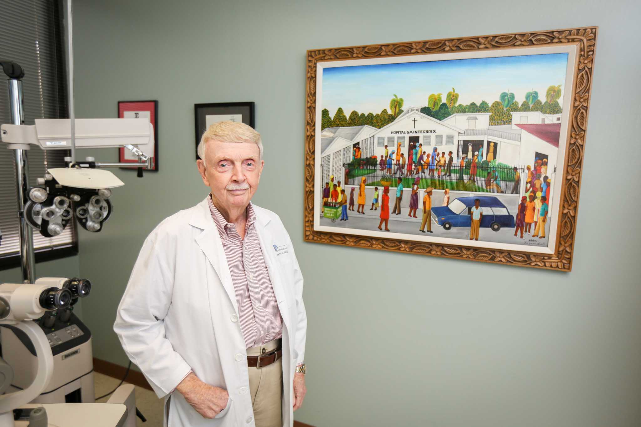 Ophthalmologist C. Downey Price makes an impact locally and globally