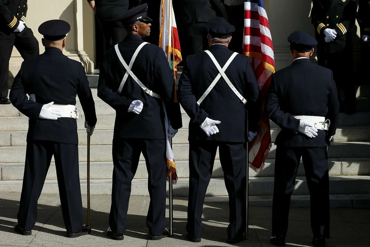 Sea of firefighters salute SFFD battalion chief who died after call
