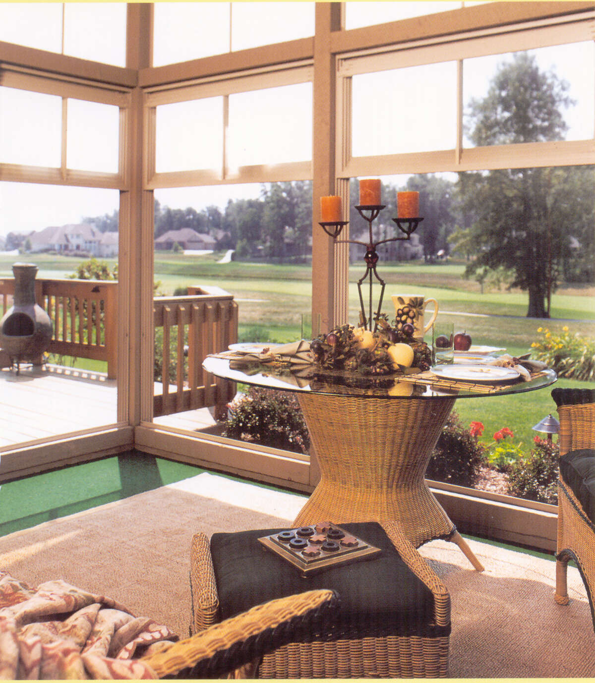 Capture more light in your home with a sunroom from American Home ...