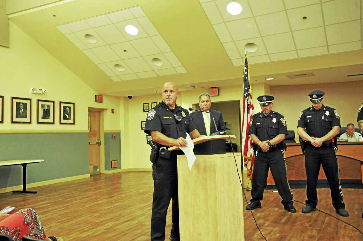 Torrington police officers awarded Exceptional Duty medal for coming to ...