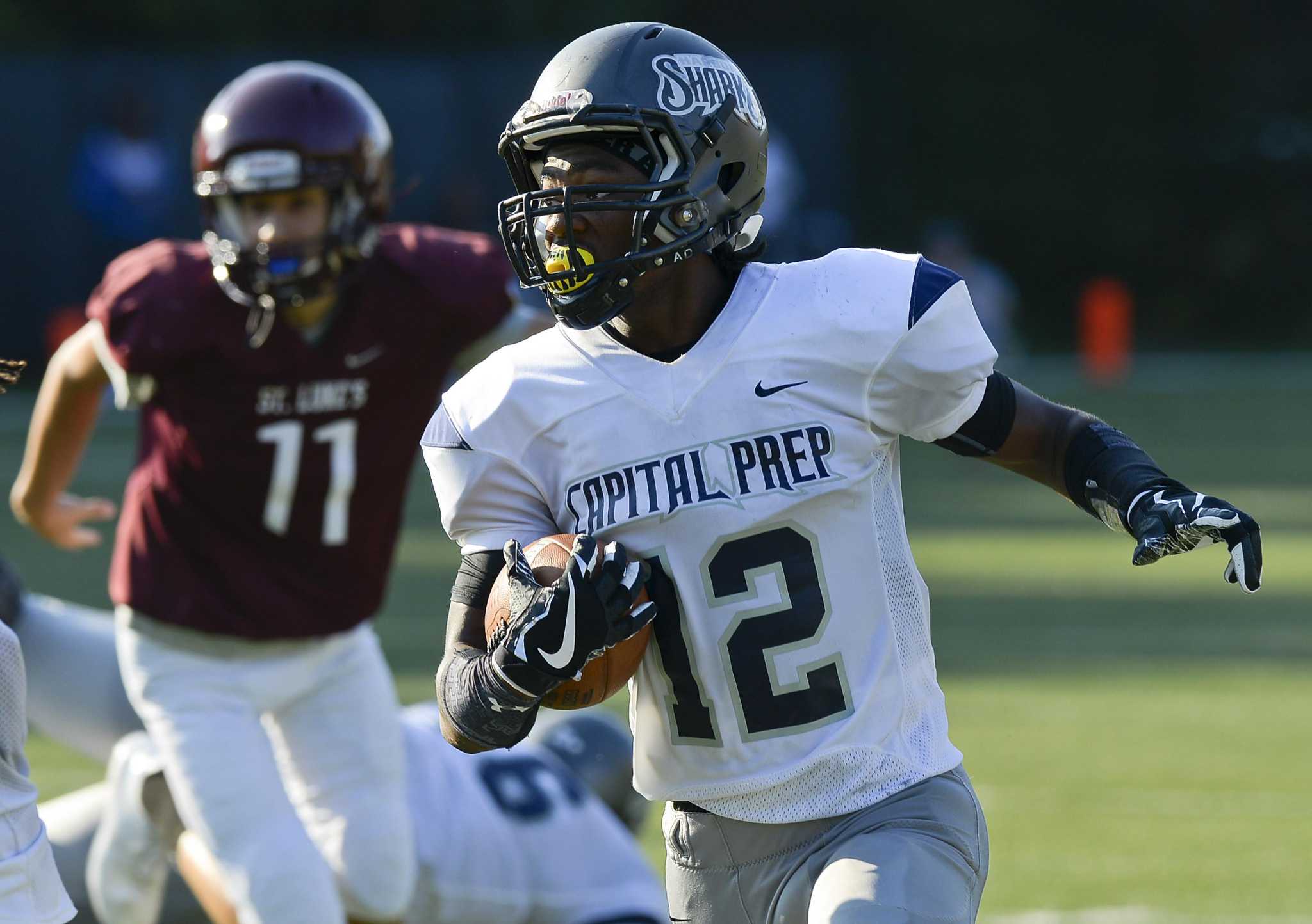 St. Luke’s football can’t get going in 46-0 loss to Capital Prep Harbor