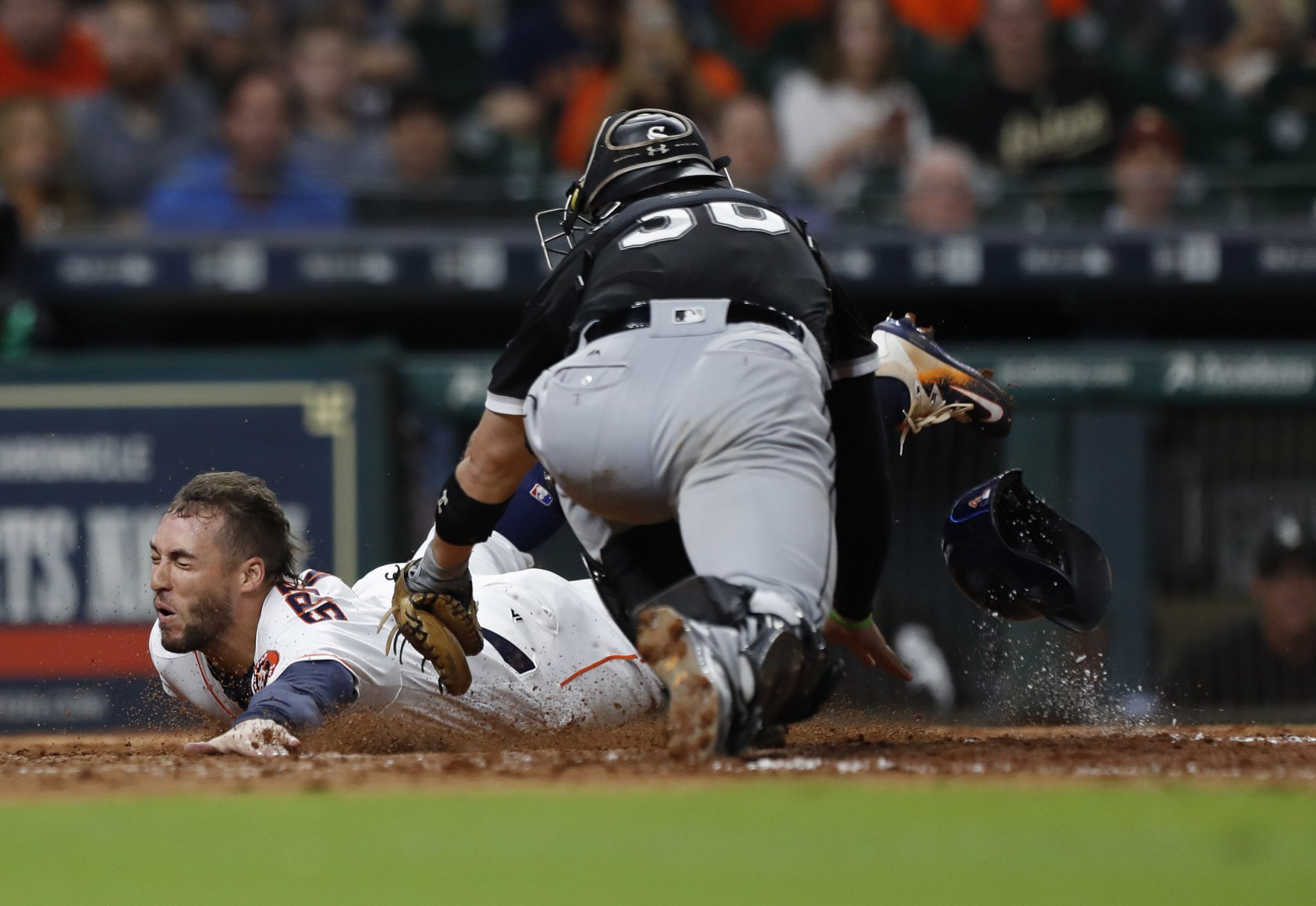 George Springer's epic home plate slide: A frame-by-frame breakdown