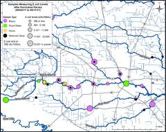 New maps show how contaminated Houston surface water was following ...