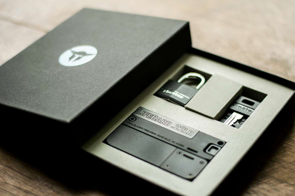 A single-shot pistol the size of a stack of credit cards hits the market