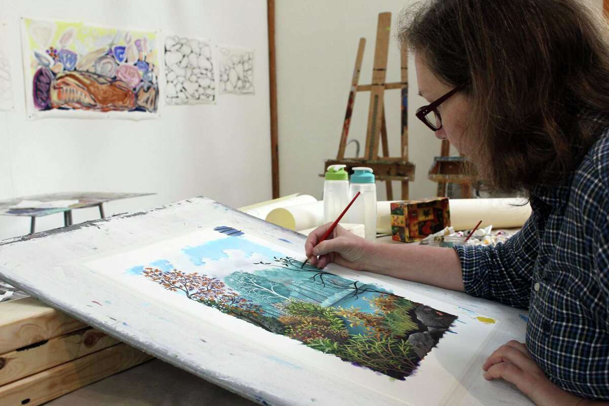 Arist paints spirit of Weir Farm