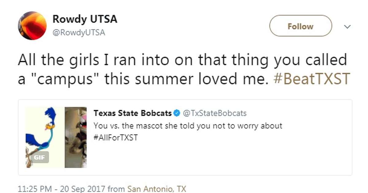 Social media clapbacks may finally blossom the budding UTSA-Texas State ...