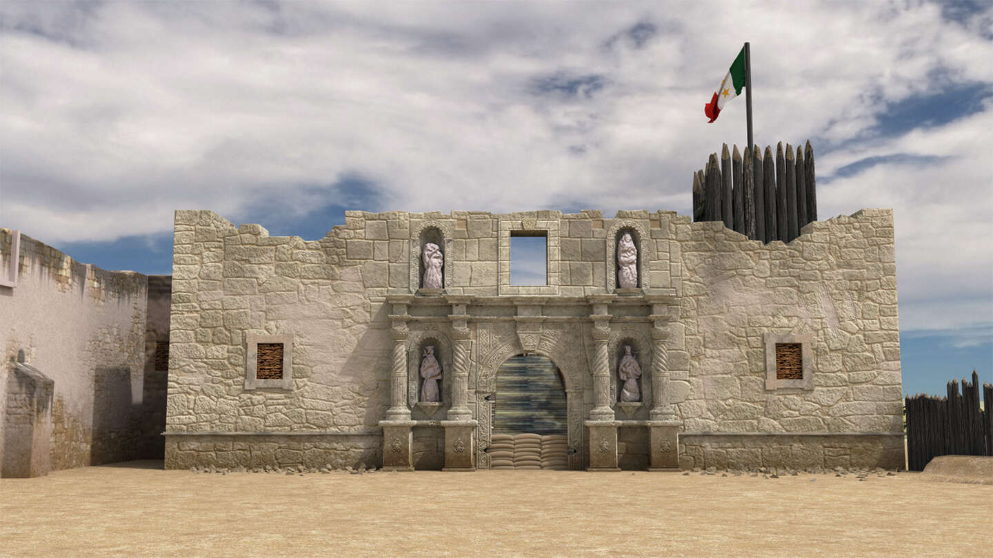 Time travel: Man creates 360-degree view of what the Alamo looked liked ...