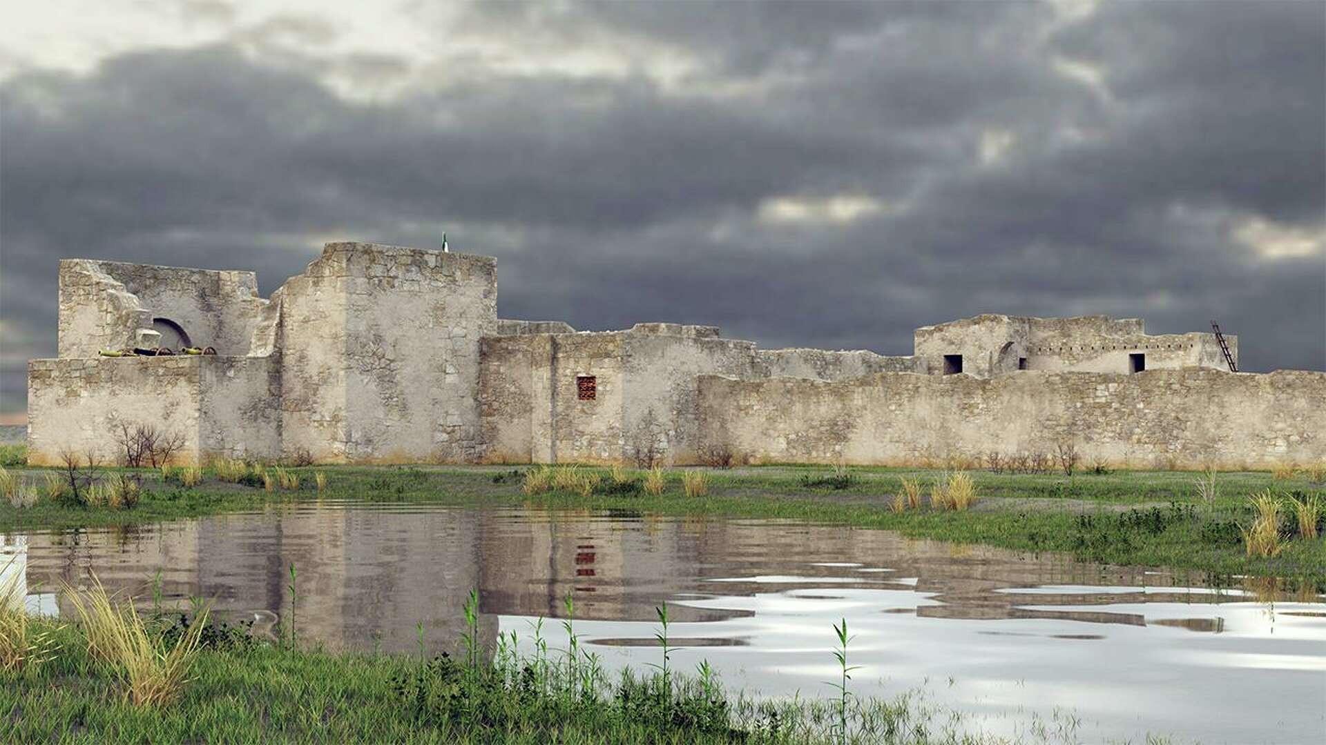 Time travel: Man creates 360-degree view of what the Alamo looked liked ...