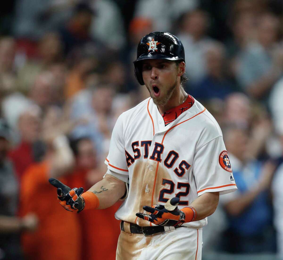 Astros' Josh Reddick big on fun, but seriously, he can play
