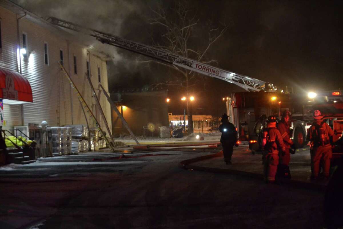 Torrington 3-alarm fire destroys Hobby & Trophy World, damages Carl’s ...