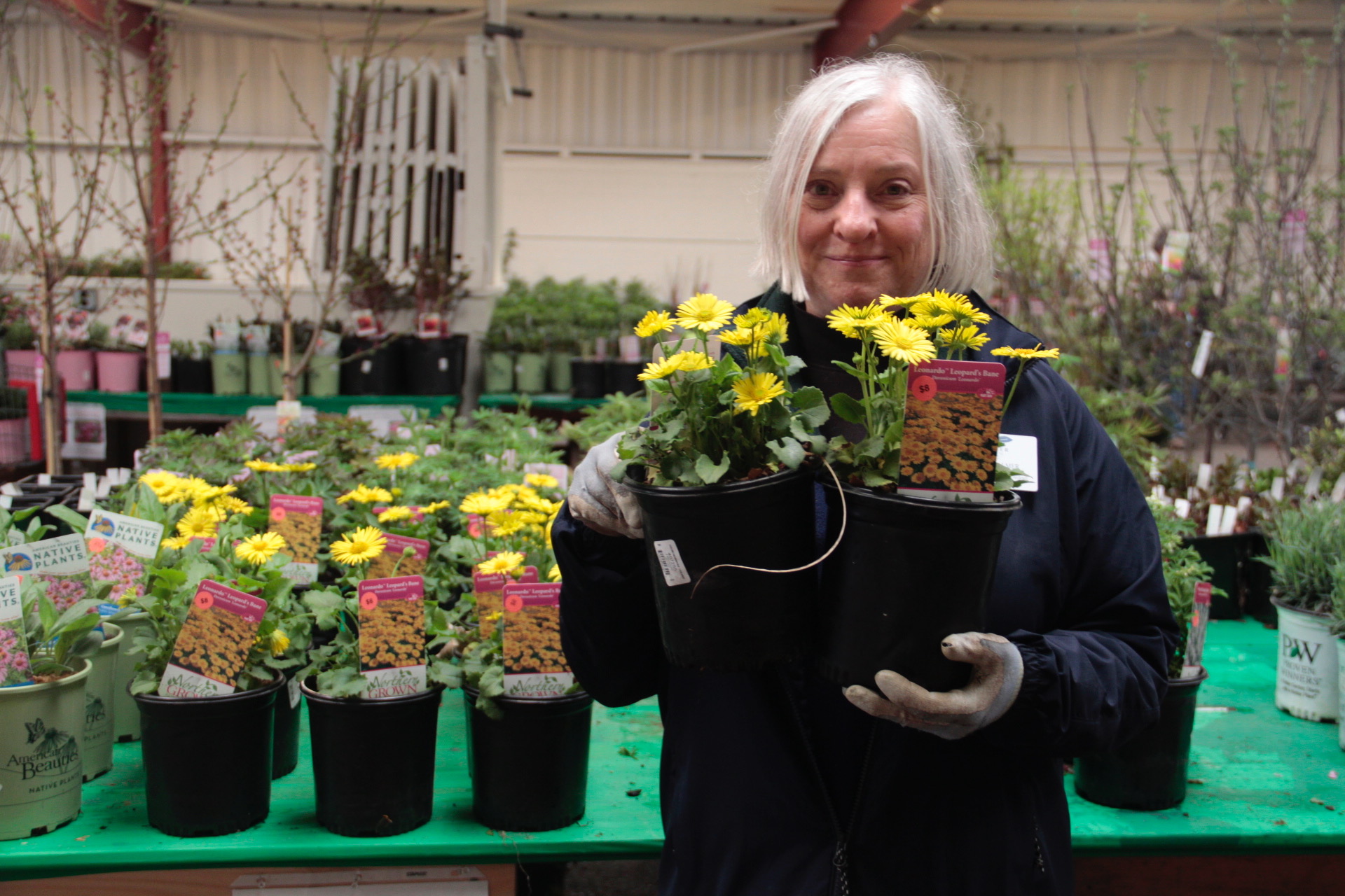 Photos from the annual Earth Day plant sale in Goshen
