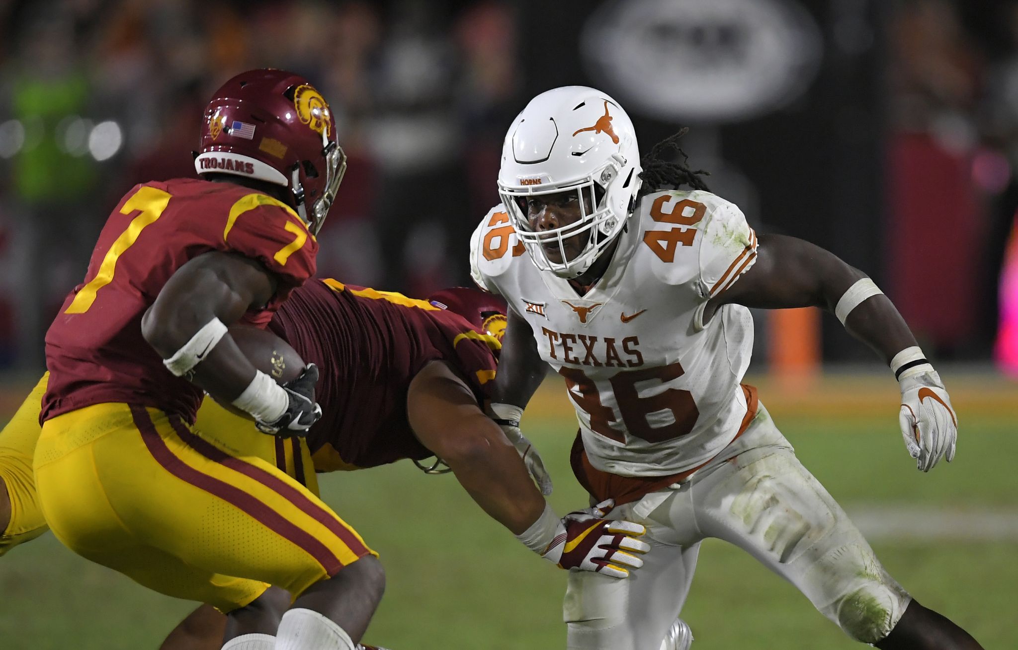 What a difference a year makes for Texas' Malik Jefferson