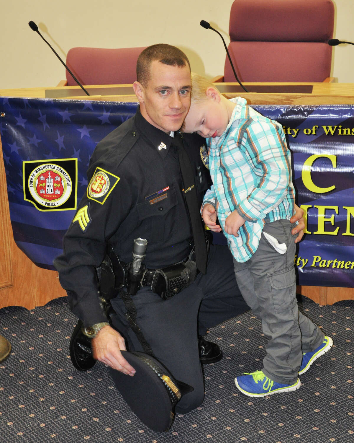 3 promoted to sergeant in Winsted