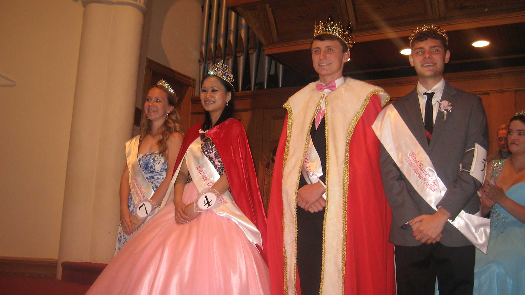 PHOTOS of The first Laurel Festival King and Queen