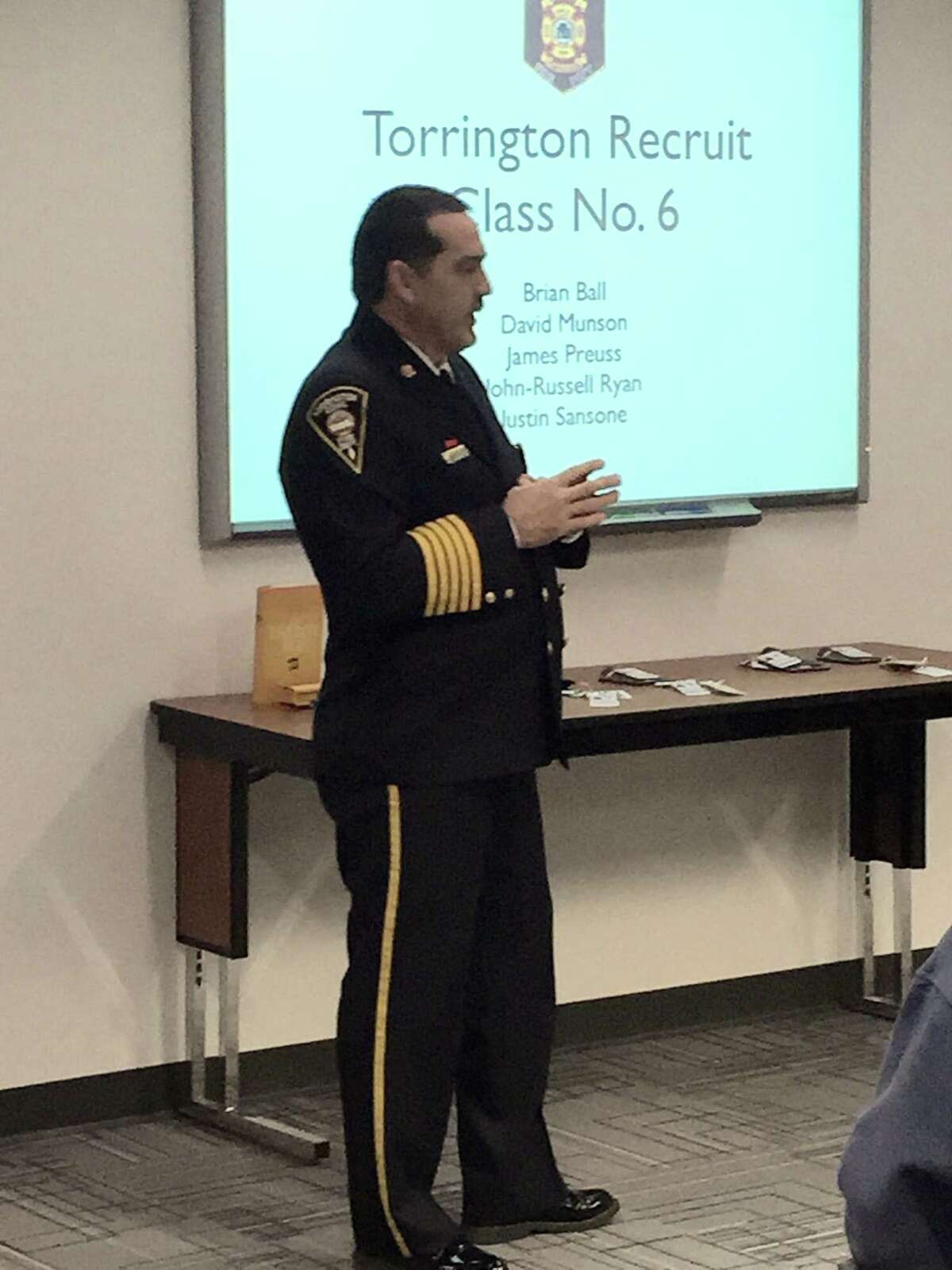 PHOTOS: Five Torrington Fire Department recruits graduate