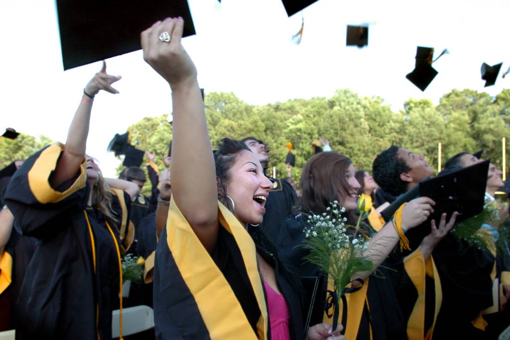 Jonathan Law High School graduation
