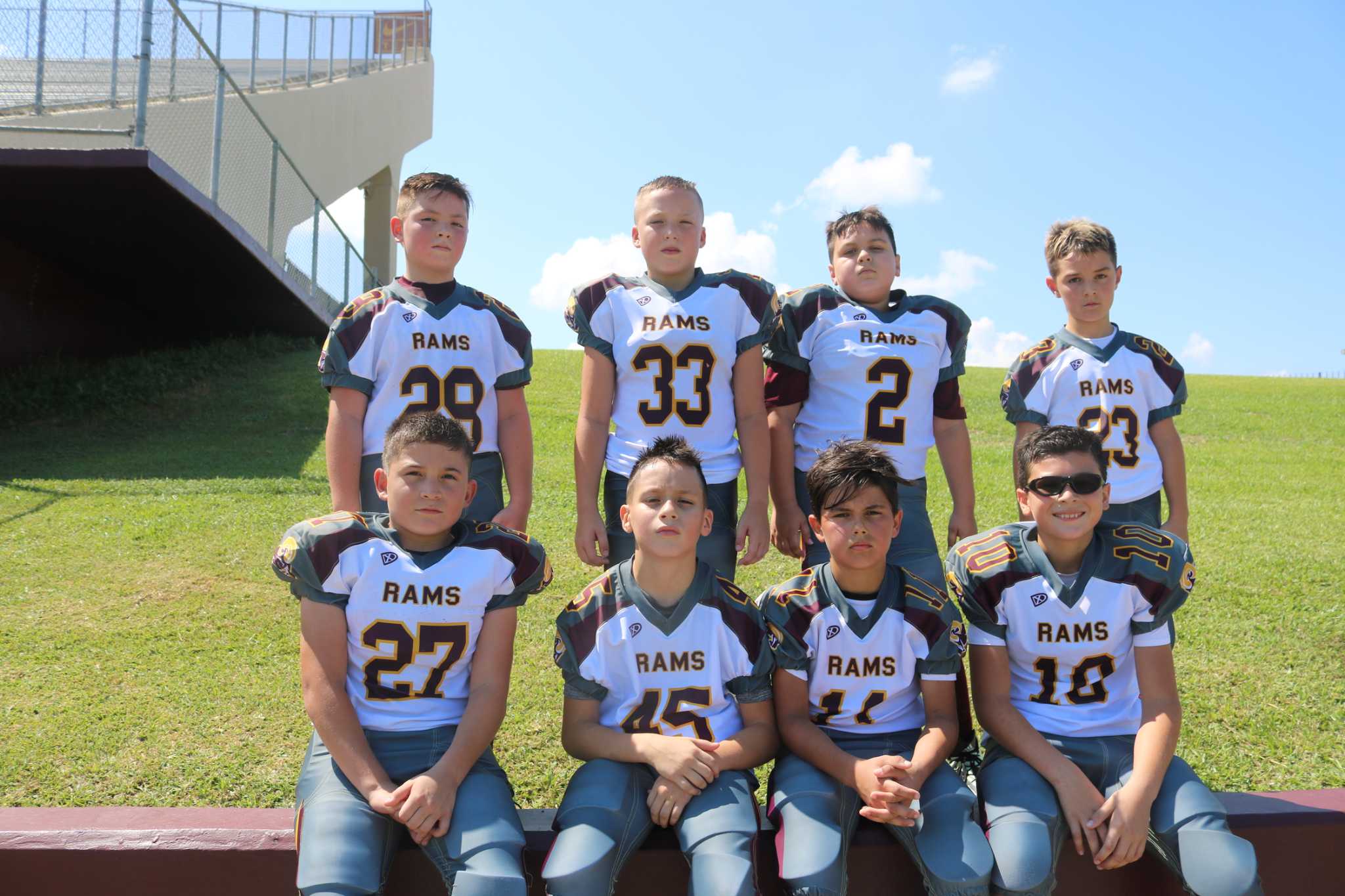 Junior Rams stay perfect with 33-0 victory over Baytown squad