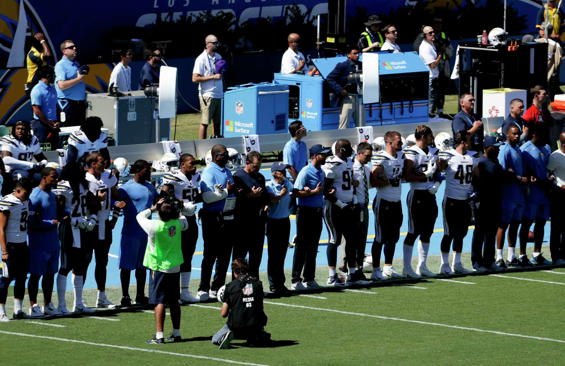 Local high school football players kicked off team after protest during ...