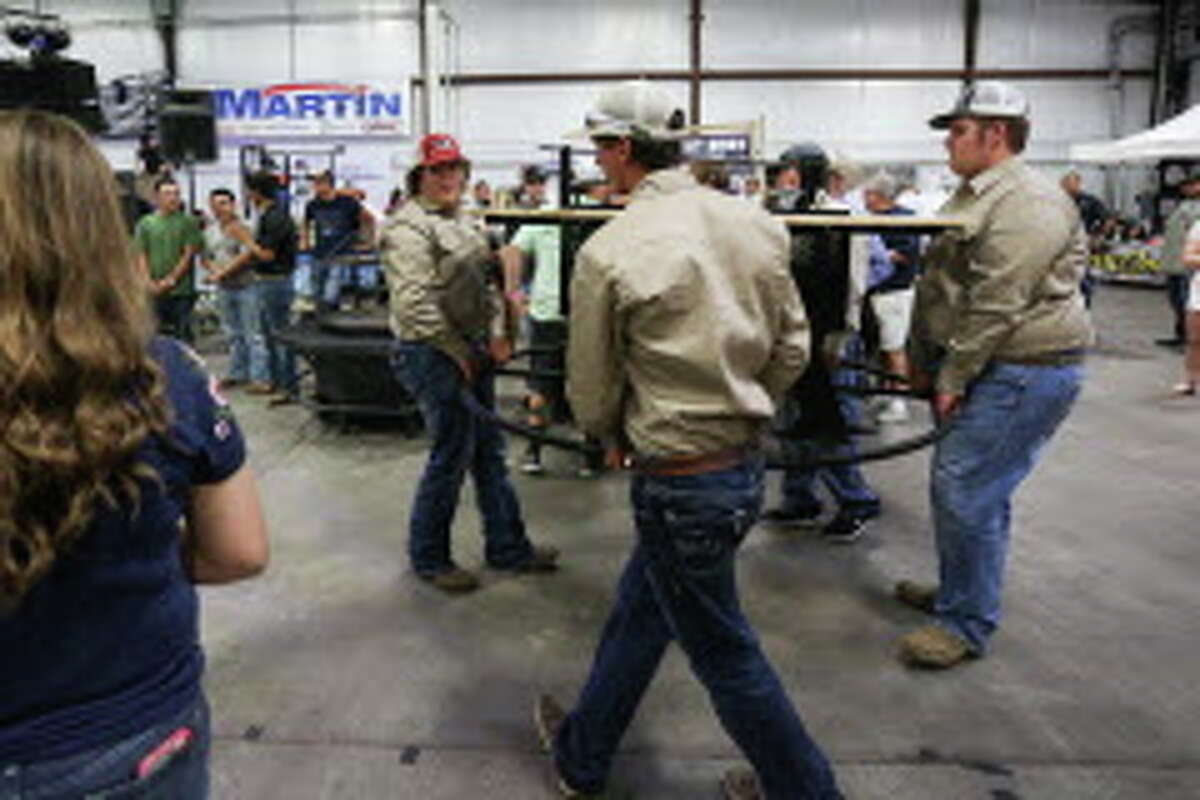 Fun-loving cowboys and cowgirls at the East Montgomery County Fair