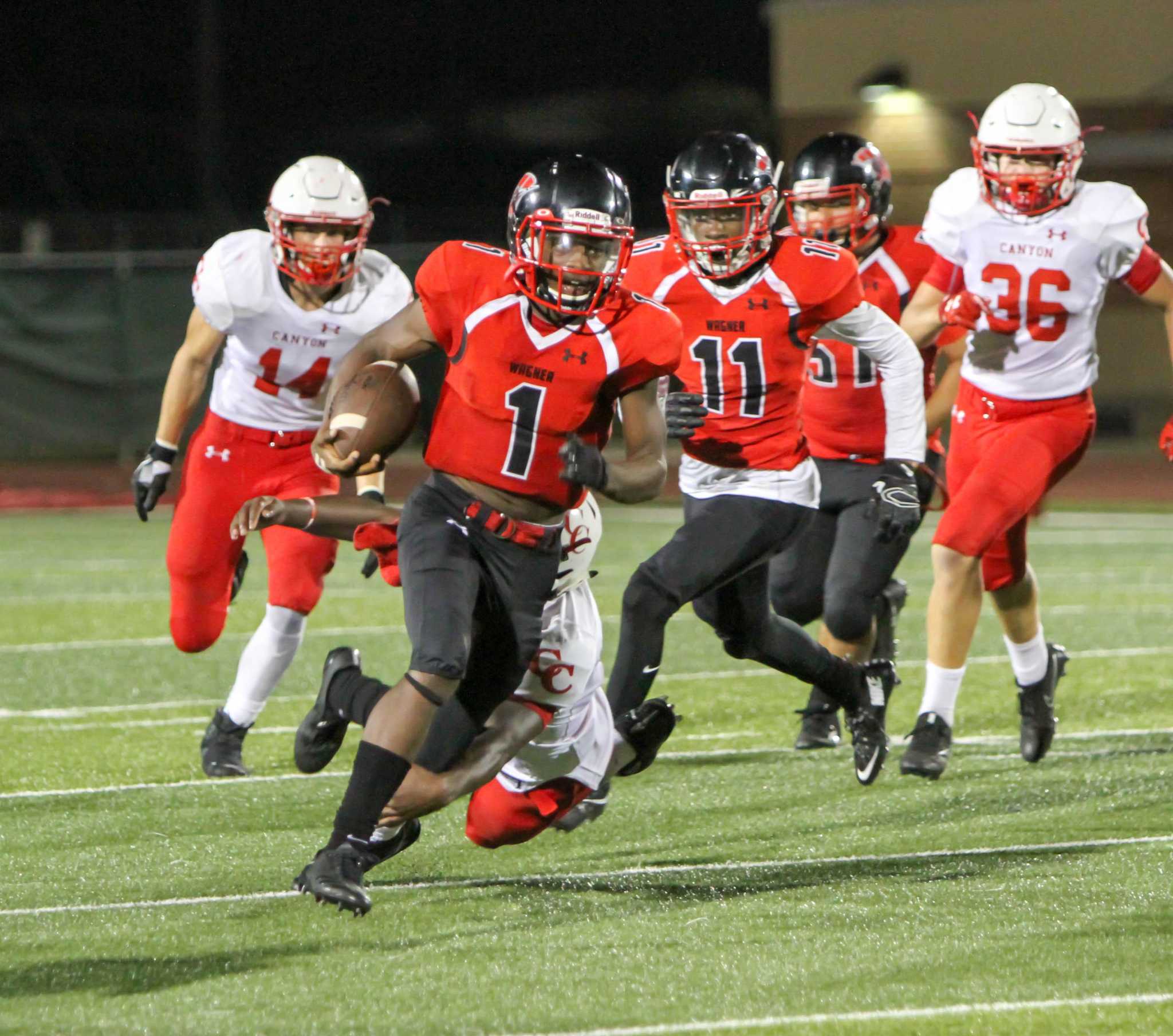 Wagner looks convincing in beating Sam Houston, its first 5A victory