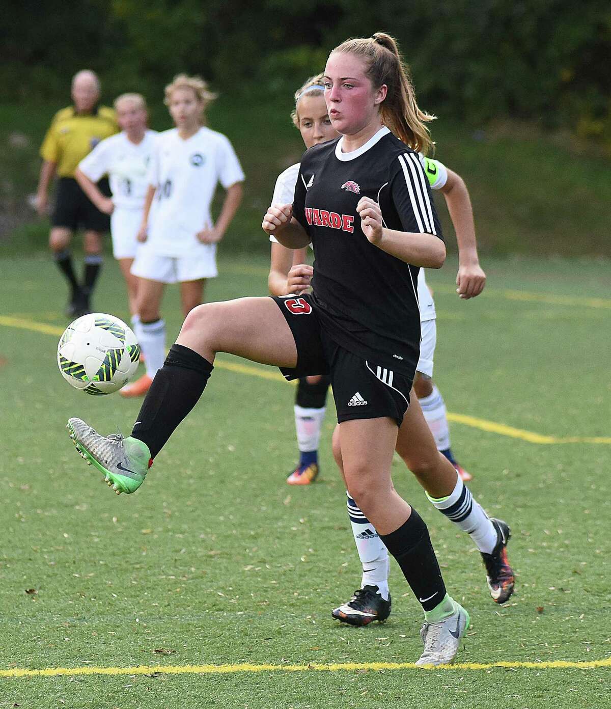 Tangney Lifts Warde Past Wilton Girls Soccer