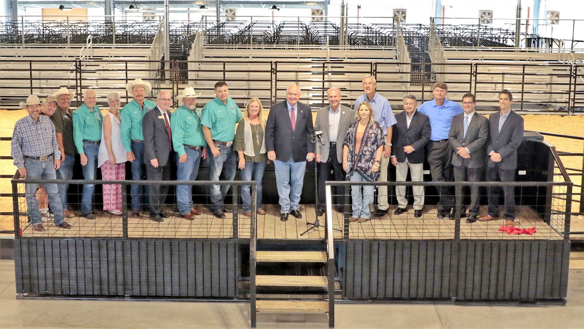 George Pavilion opens just before the county fair