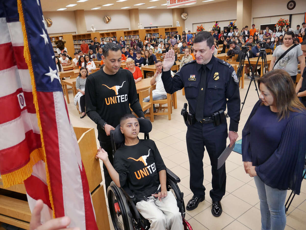 United High School student, cancer survivor becomes CBP officer for a day