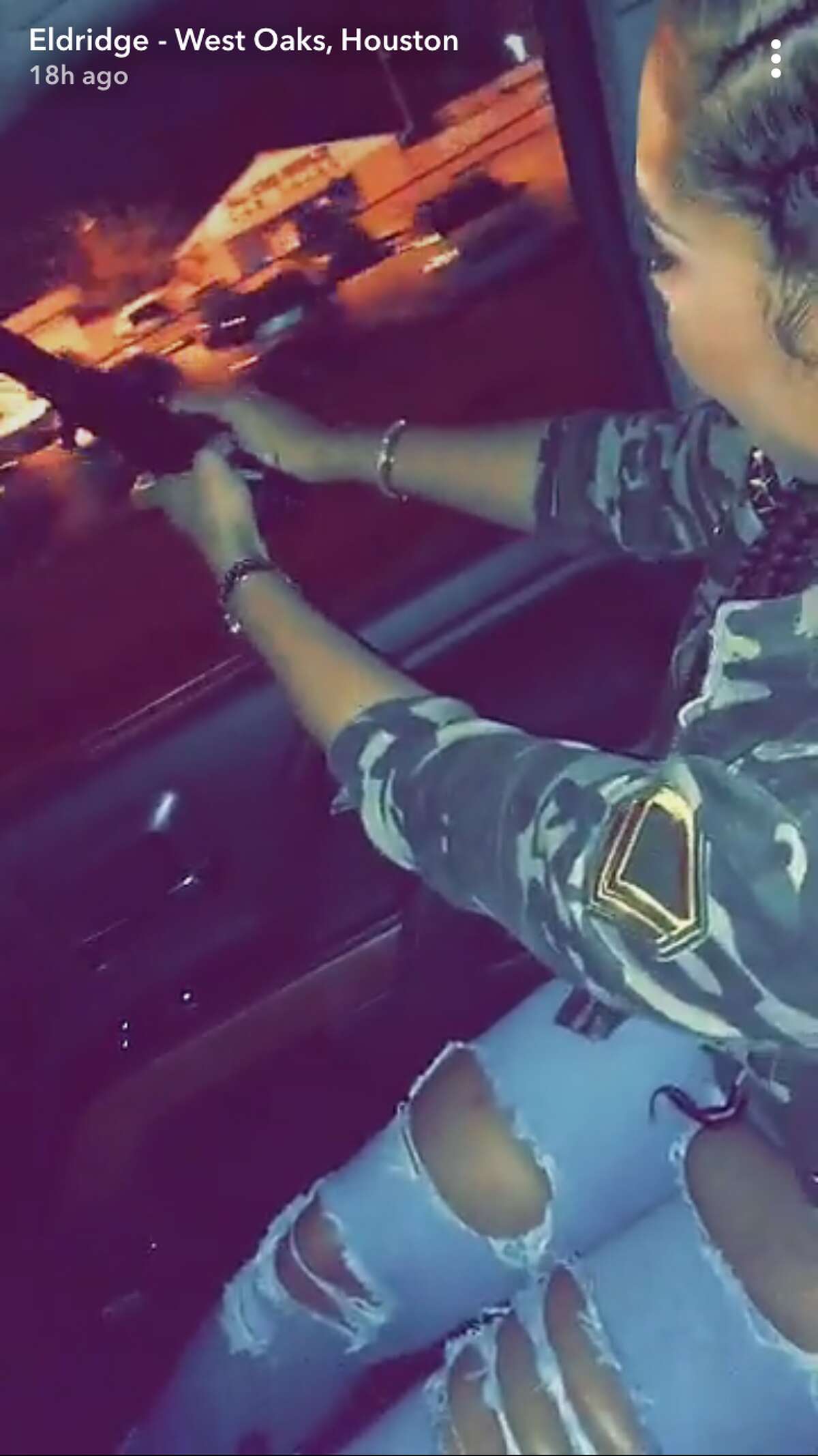 Unbelievable videos show man, woman shooting guns from a moving car in ...