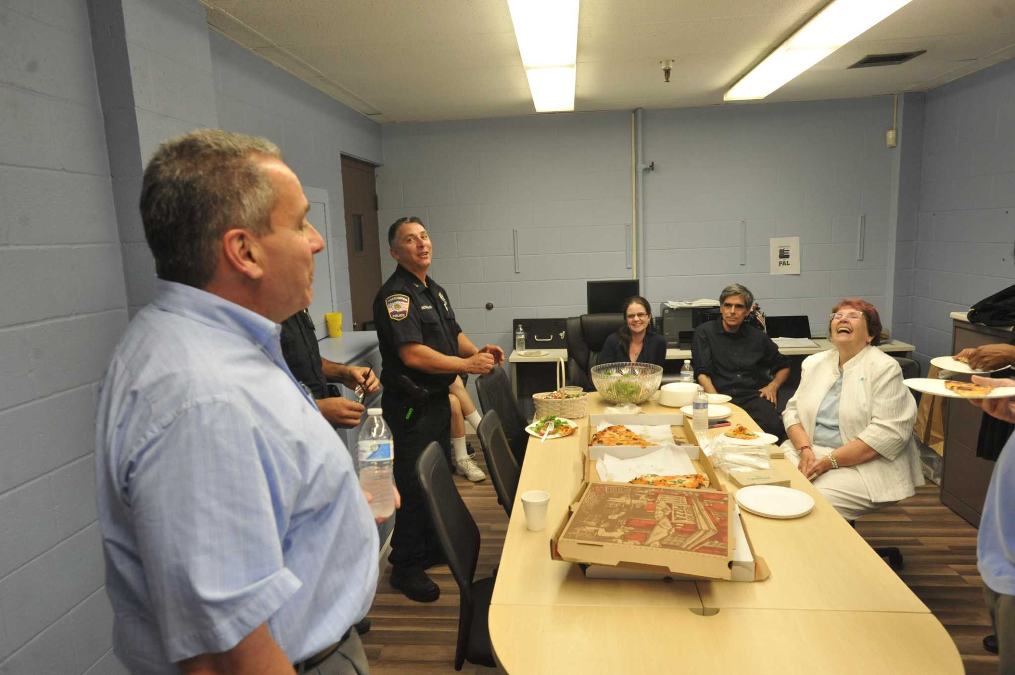 Torrington police thank, welcome downtown stakeholders into outreach center