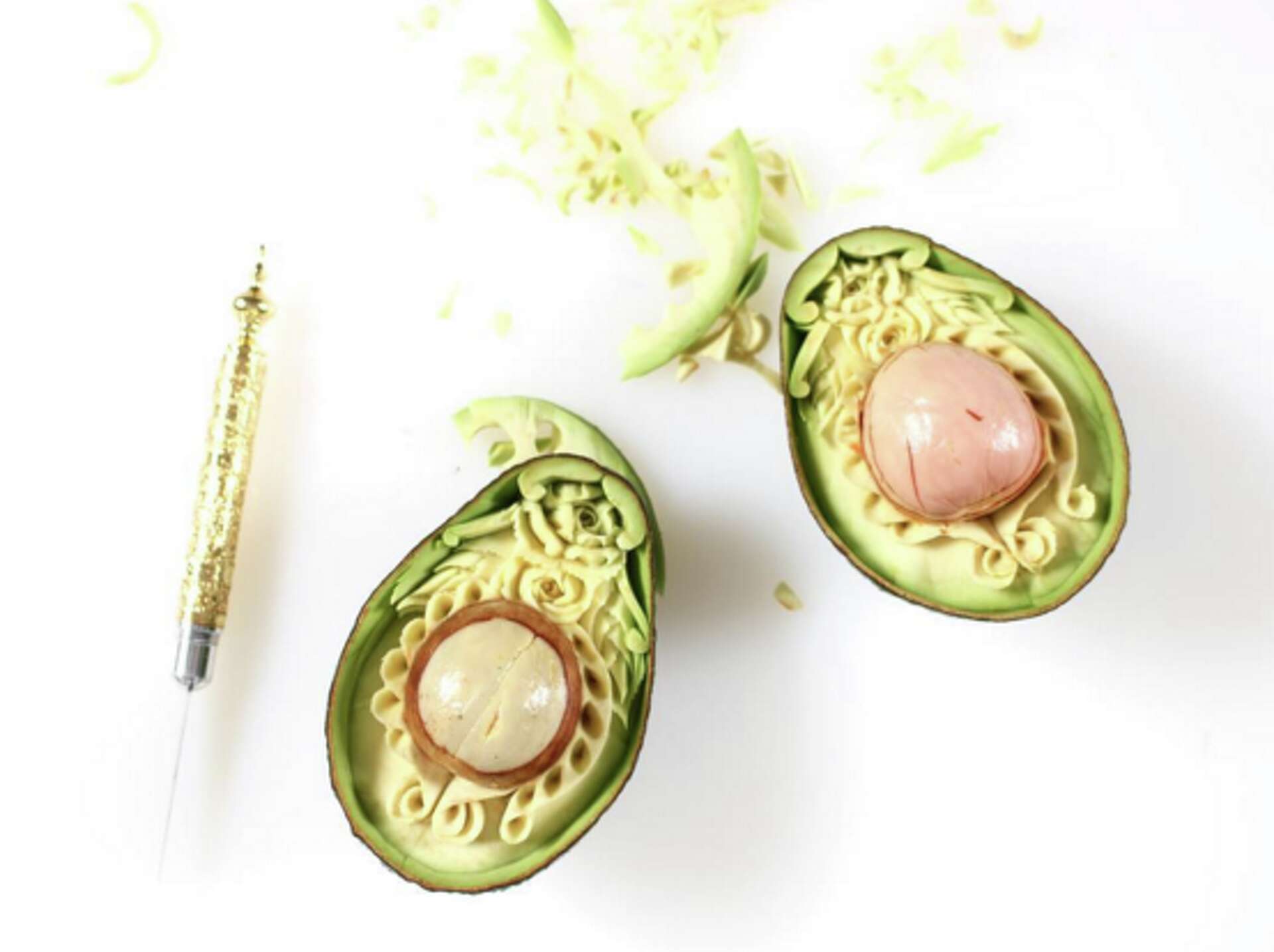 The latest trend in avocados? Art.
