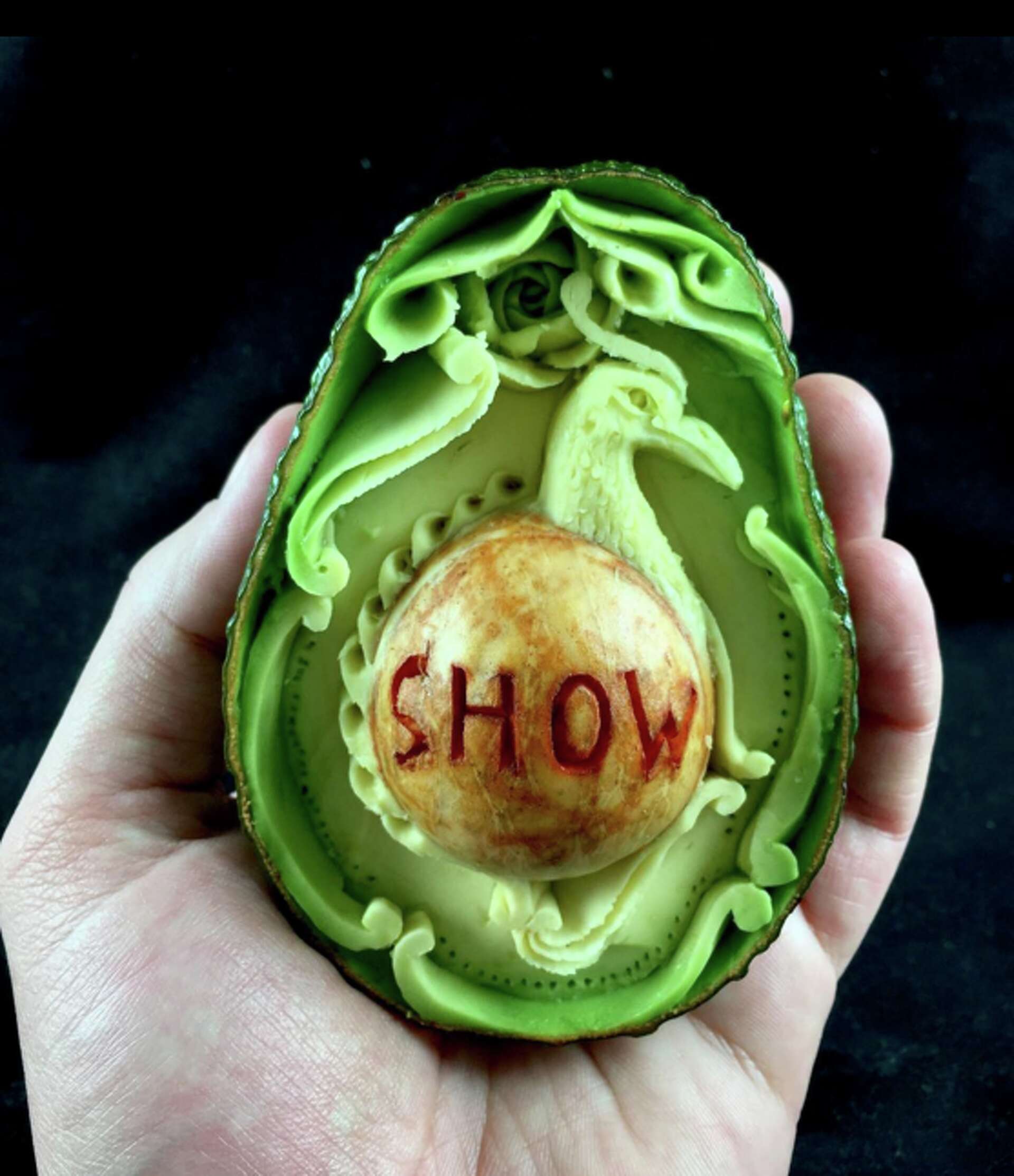 The latest trend in avocados? Art.
