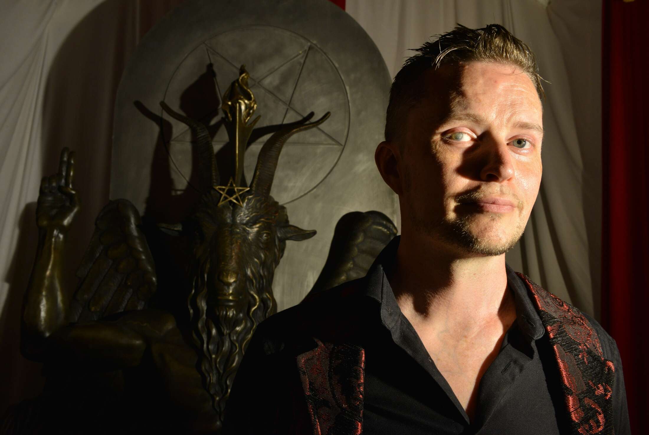 The Satanic Temple says Netflix's 'Sabrina' stole Baphomet statue ...