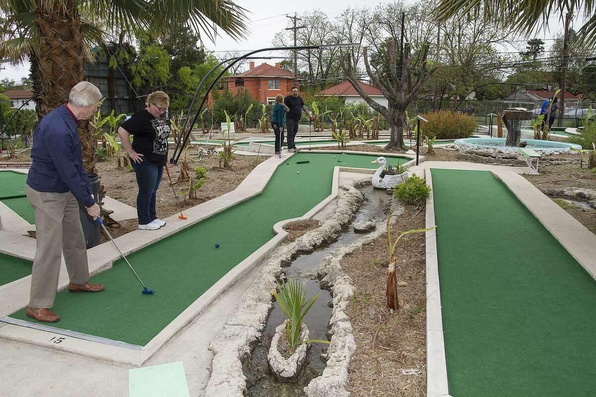 Nostalgic fun is par for the course at Cool Crest miniature golf