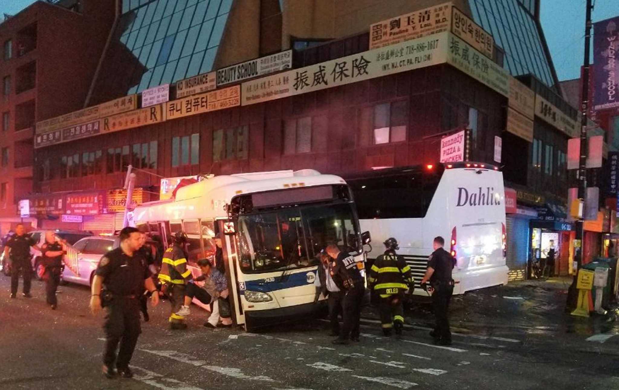 Bus driver in fatal crash had drunken-driving record