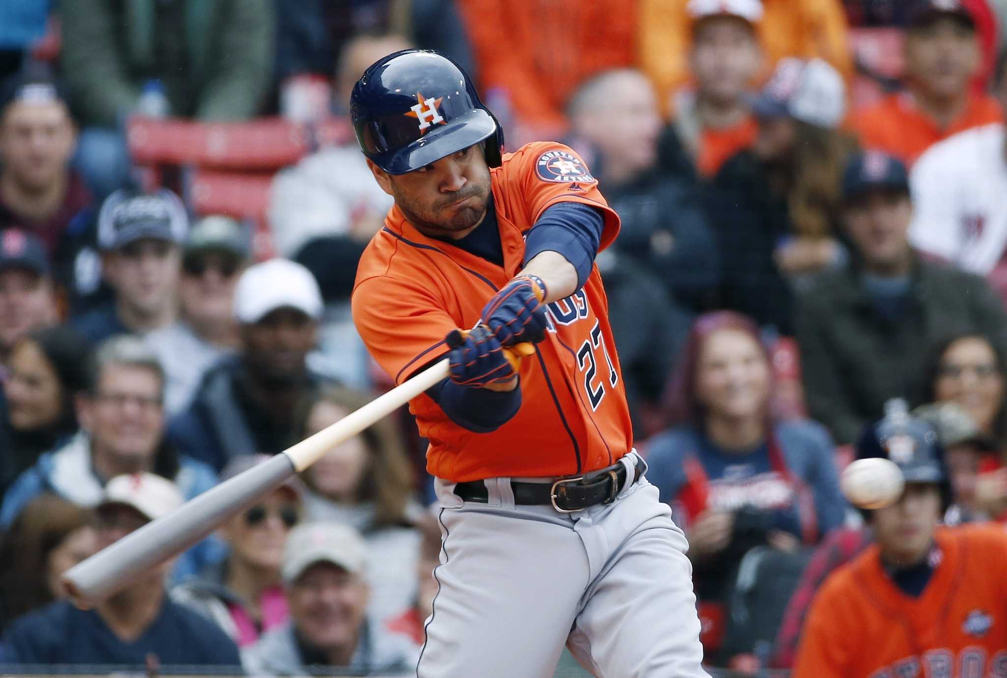 MLB: Altuve wins batting title as Astros beat Red Sox