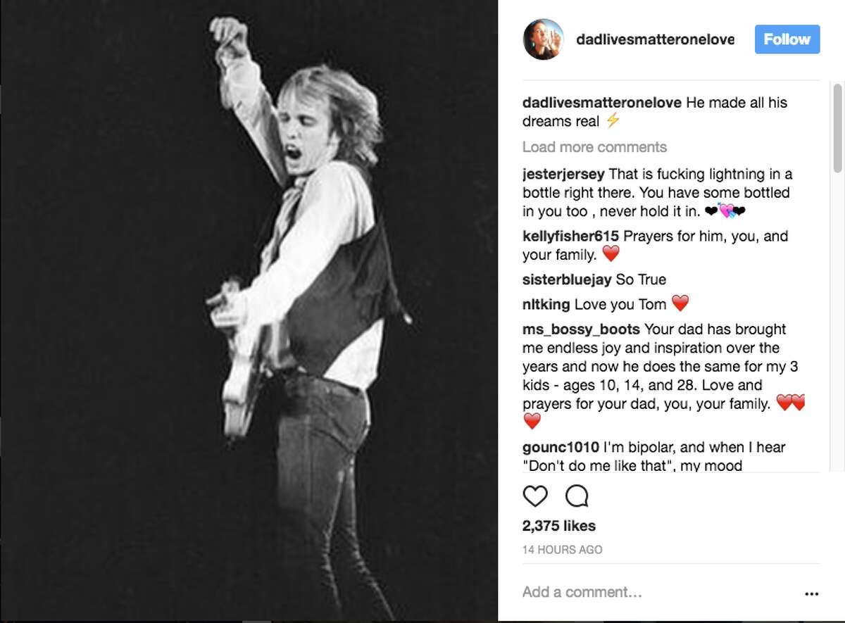 Tom Petty's daughter floods Instagram with photos and heartfelt messages