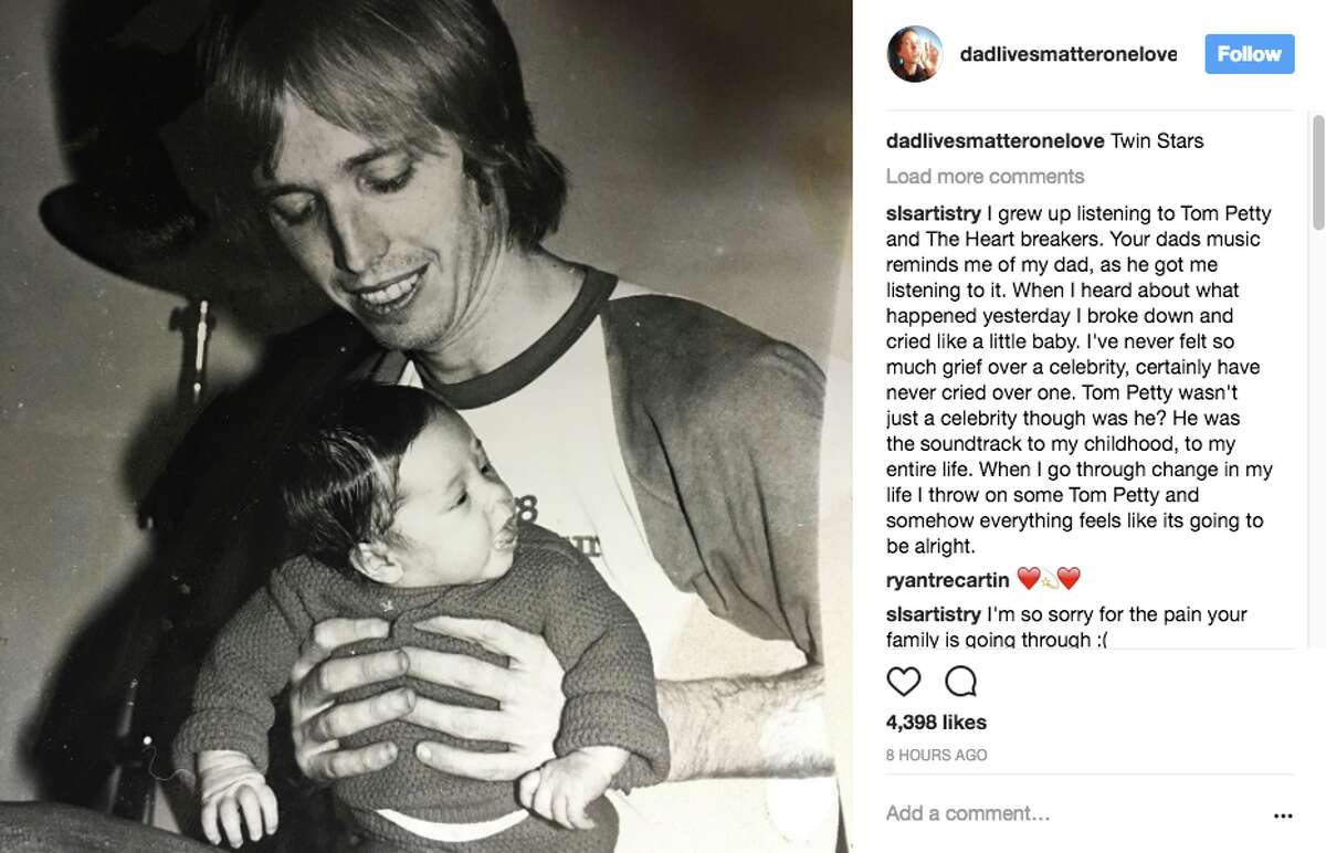 Tom Petty's daughter floods Instagram with photos and heartfelt messages